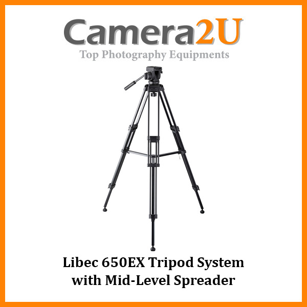 Libec 650EX Tripod System with Mid-Level Spreader | Camera2u Malaysia ...