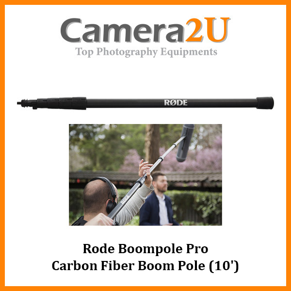 Rode Boompole Pro Carbon Fiber Boom Pole (10') | Camera2u Malaysia Top ...