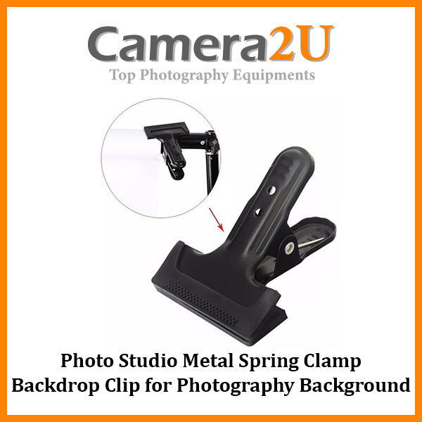 Photo Studio Metal Spring Clamp Backdrop Clip for Photography ...