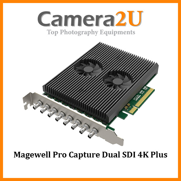Magewell Pro Capture Dual SDI 4K Plus | Camera2u Malaysia Top Camera ...