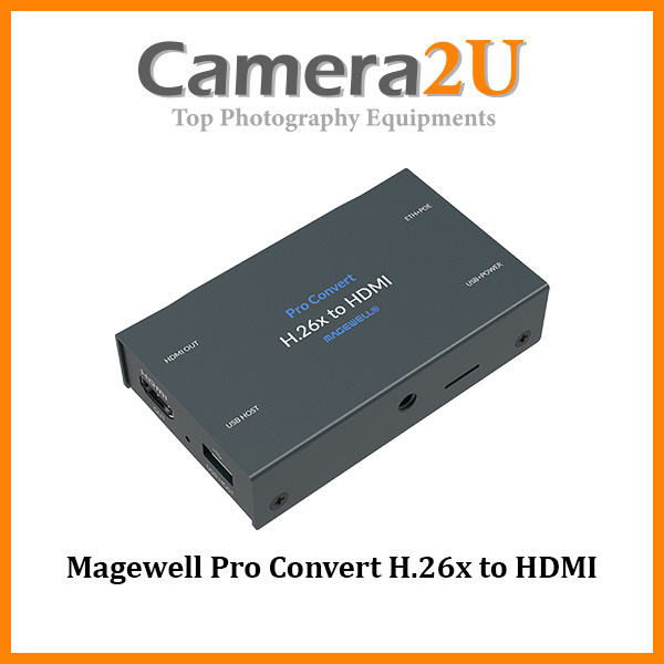 Magewell Pro Convert H.26x to HDMI | Camera2u Malaysia Top Camera Equipments Store