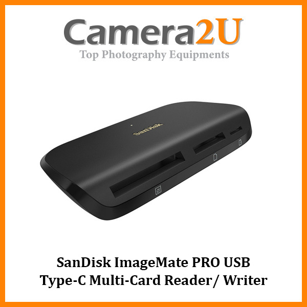 SanDisk ImageMate PRO USB Type-C Multi-Card Reader/ Writer | Camera2u ...