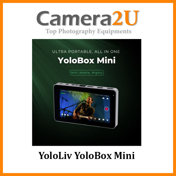 YoloLiv YoloBox Mini Ultra-Portable All-in-One Smart Live Streaming ...