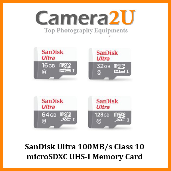 Sandisk Ultra Gb Gb Gb Gb Mb S Class Microsdxc Uhs I Memory Card Camera U