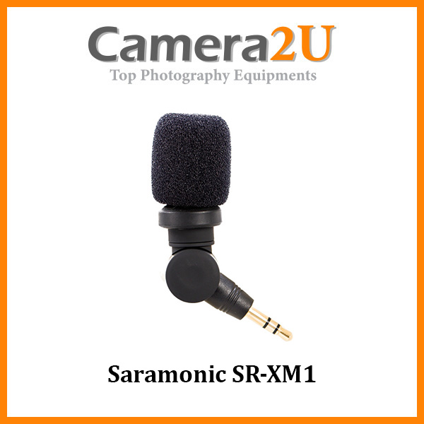Saramonic SR-XM1 3.5mm TRS Unidirectional Mic for DSLR Cameras and ...