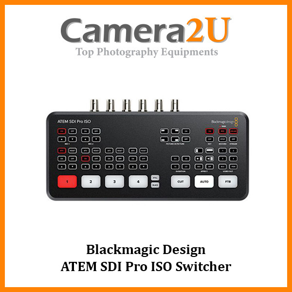 Blackmagic Design ATEM SDI Pro ISO Switcher | Camera2u Malaysia Top ...
