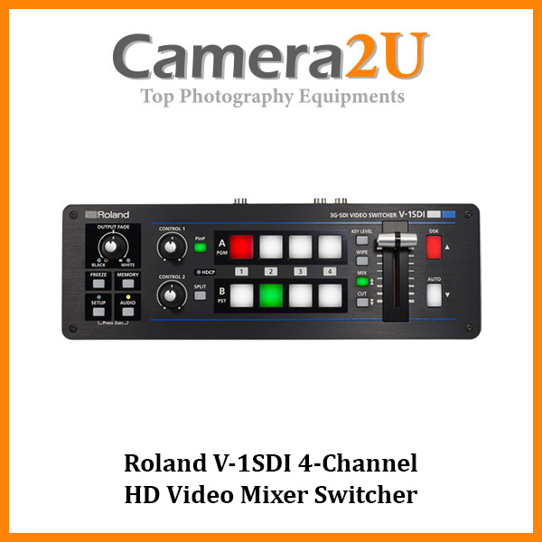 Roland V-1SDI 4-Channel HD Video Mixer Switcher | Camera2u Malaysia Top ...