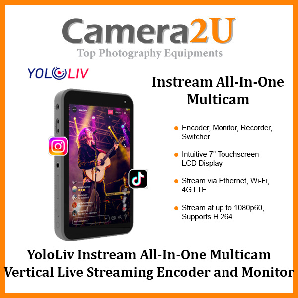 YoloLiv Instream All-In-One Multicam Vertical Live Streaming Encoder ...