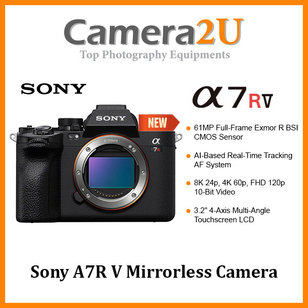 Sony Alpha A7R V Mark MK 5 A7RV Mirrorless Camera Body (Sony MSIA) | Camera2u Malaysia Top ...