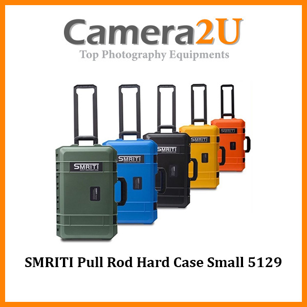 SMRITI Pull Rod Hard Case Small 5129 for Photography ABD Double Throw ...