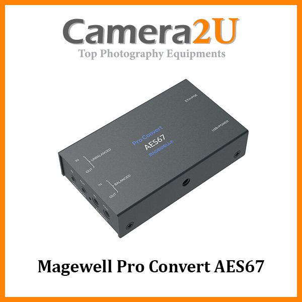 Magewell Pro Convert AES67 | Camera2u Malaysia Top Camera Equipments Store