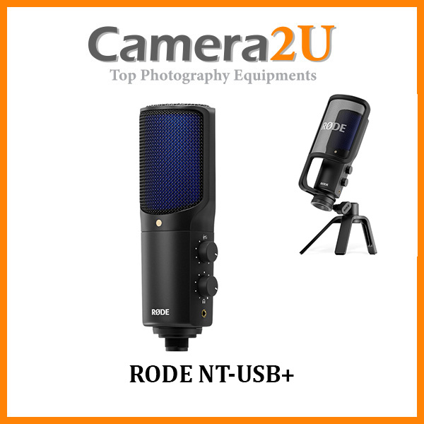 RODE NT-USB+ Professional USB Microphone for Podcasting Live Streaming ...