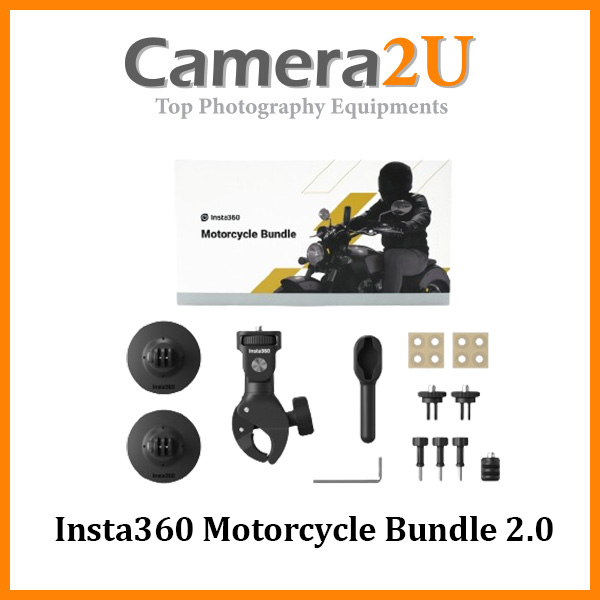 Insta360 Motorcycle Mount Bundle Kit | Camera2u Malaysia Top Camera ...