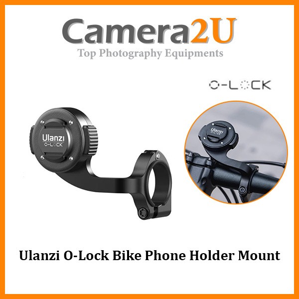 Ulanzi O-Lock Motorcycle Bike Phone Holder Mount Quick Release Bicycle ...