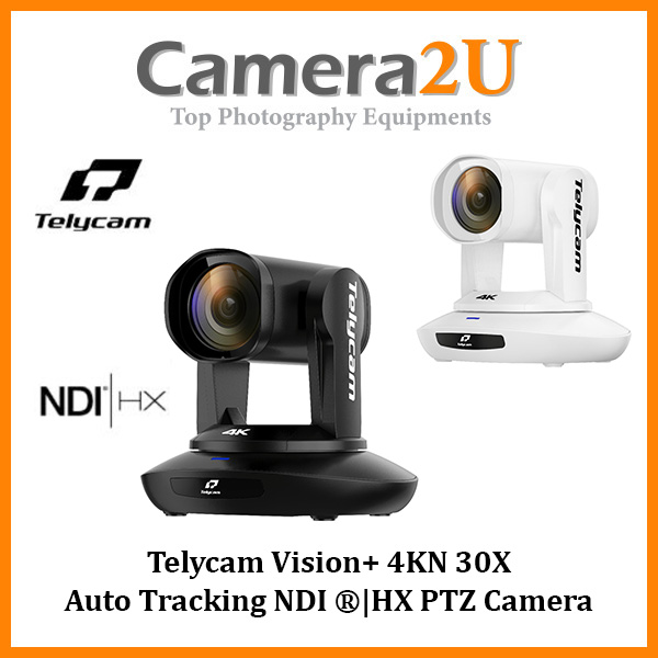 Telycam Vision+ 4KN 30X Auto Tracking NDI ®|HX PTZ Camera | Camera2u ...