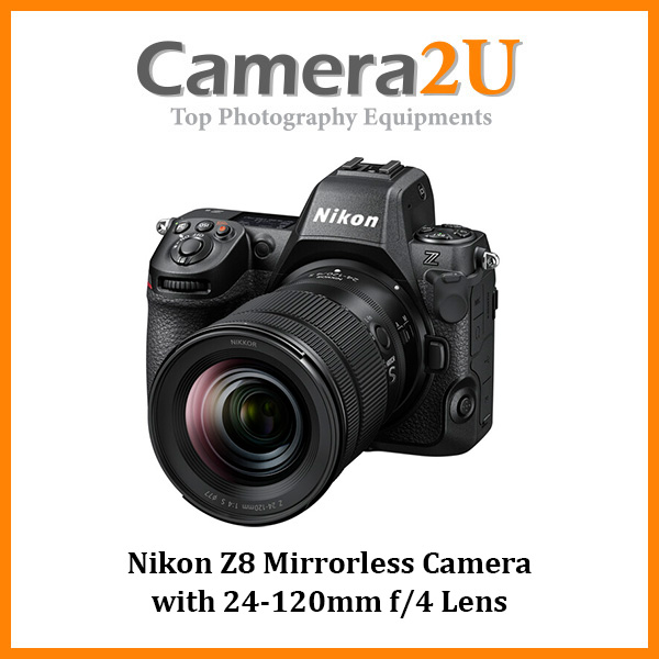 Nikon Z8 Mirrorless Camera with 24-120mm f/4 Lens | Camera2u Malaysia ...
