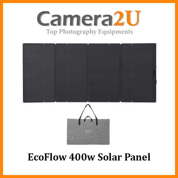 EcoFlow 400w Solar Panel | Camera2u Malaysia Top Camera Equipments Store