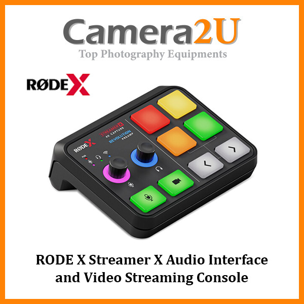 RODE X Streamer X Audio Interface and Video Streaming Console ...