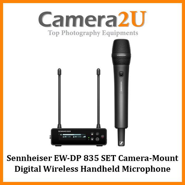 Sennheiser Ew Dp 835 Set Camera Mount Digital Wireless Handheld
