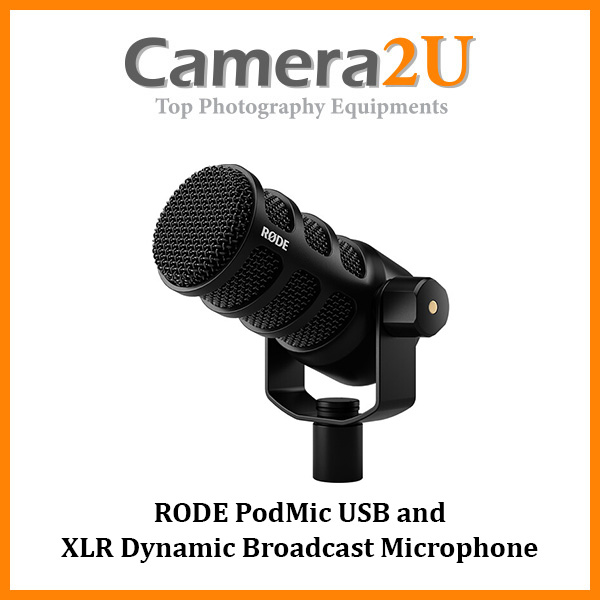 RODE PodMic USB and XLR Dynamic Broadcast Microphone | Camera2u ...