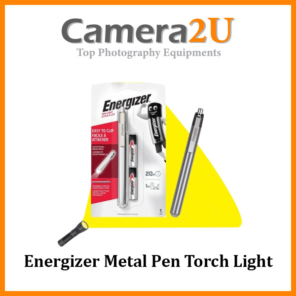 Energizer Metal Pen Torch Light | Camera2u Malaysia Top Camera ...