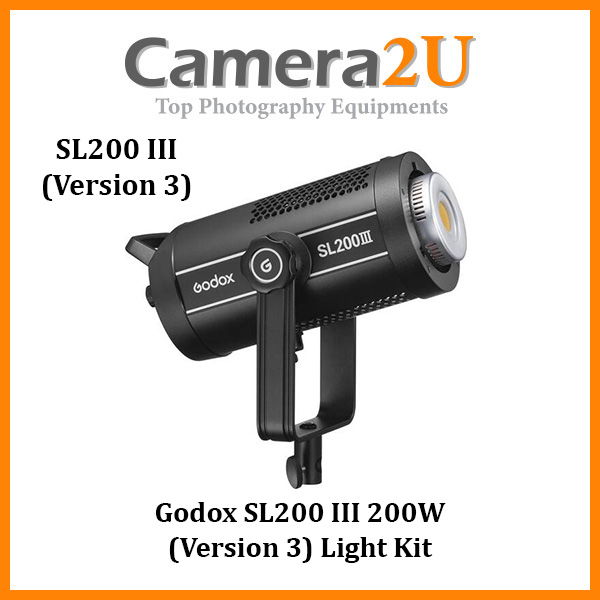 Godox SL200 III 200W (Version 3) Light Kit Bowens Mount Daylight ...