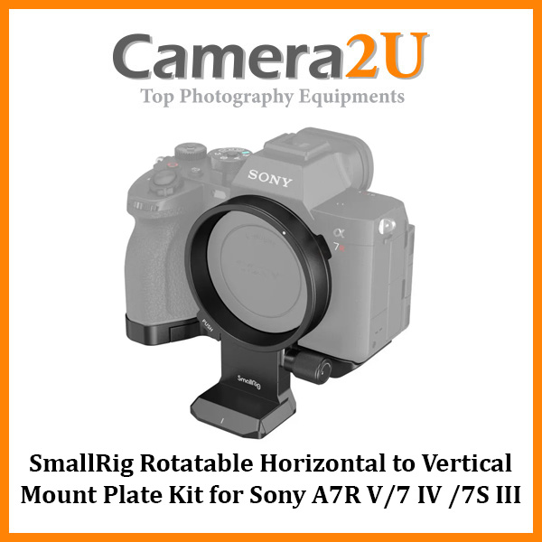 SmallRig Rotatable Horizontal to Vertical Mount Plate Kit for Sony ...