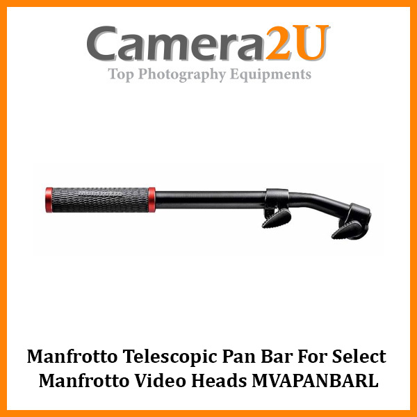 Manfrotto Telescopic Pan Bar For Select Manfrotto Video Heads ...