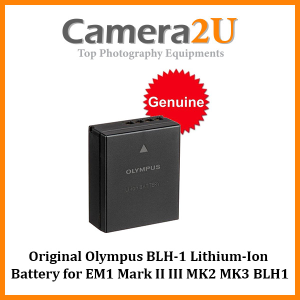 Em1 Battery MAh BLH-1 BLH1 Battery With Dual Battery Charger For EM1 ...