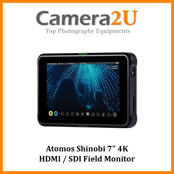 Atomos Shinobi 7" 4K HDMI / SDI Field Monitor | Camera2u Malaysia Top ...