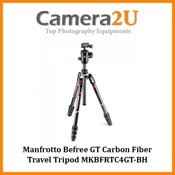 Manfrotto Befree GT Carbon Fiber Travel Tripod MKBFRTC4GT-BH | Camera2u Malaysia Top Camera ...