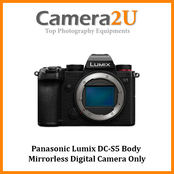 Panasonic Lumix DC-S5 DC S5 Body Mirrorless Digital Camera Only (Import ...