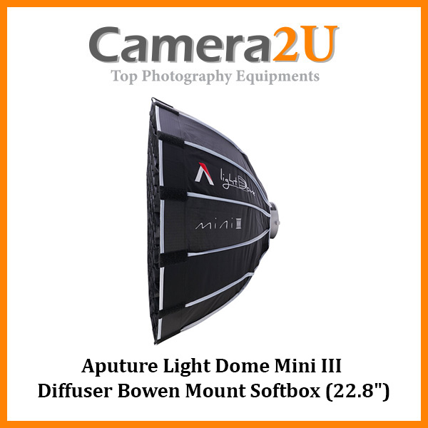 Aputure Light Dome Mini III Diffuser Bowen Mount Softbox (22.8 ...