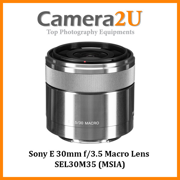 Sony E 30mm f/3.5 Macro Lens SEL30M35 (MSIA) | Camera2u Malaysia Top ...