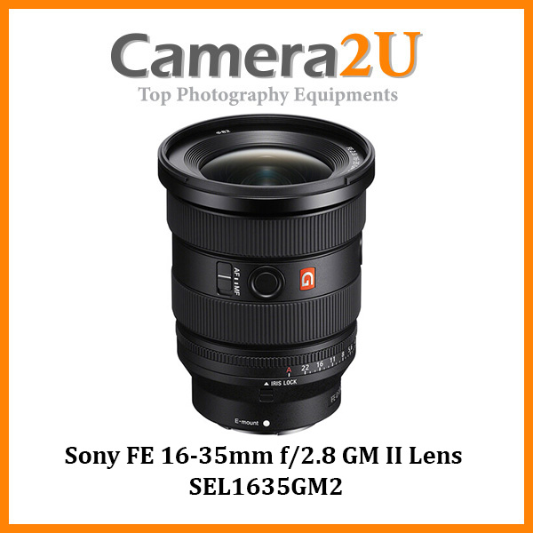 Sony FE 16-35mm f/2.8 GM II Lens SEL1635GM2 (MSIA) | Camera2u Malaysia ...