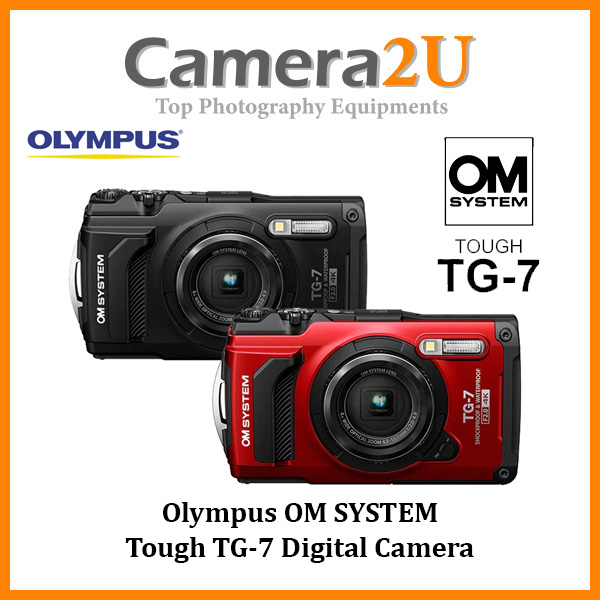 Olympus OM SYSTEM Tough TG-7 TG7 Digital Camera | Camera2u Malaysia Top ...