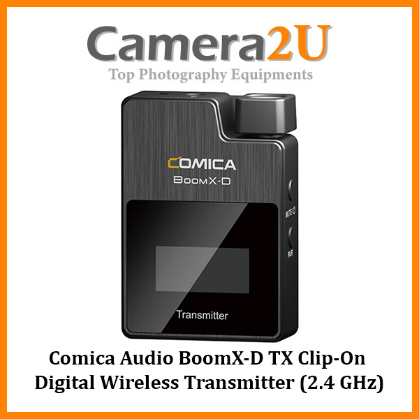 Comica Audio BoomX-D TX Clip-On Digital Wireless Transmitter (2.4 GHz ...