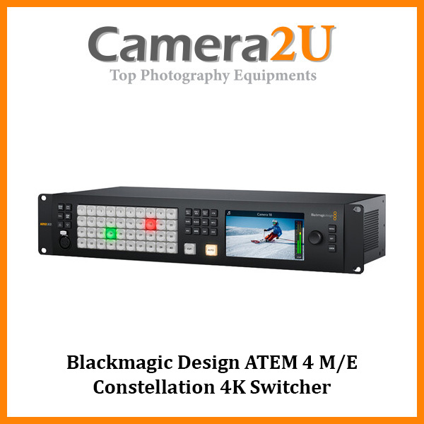 Blackmagic Design ATEM 4 M/E Constellation 4K Switcher | Camera2u ...