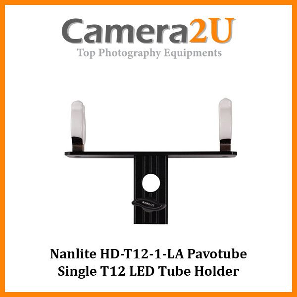 Nanlite HD-T12-1-LA Pavotube Single T12 LED Tube Holder | Camera2u ...