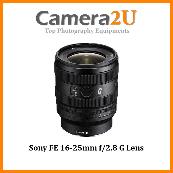 Sony FE 16-25mm f/2.8 G Lens SEL1625G | Camera2u Malaysia Top Camera ...