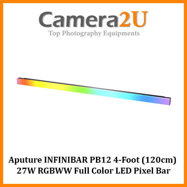 Aputure INFINIBAR PB12 4-Foot (120cm) 27W RGBWW Full Color LED Pixel ...