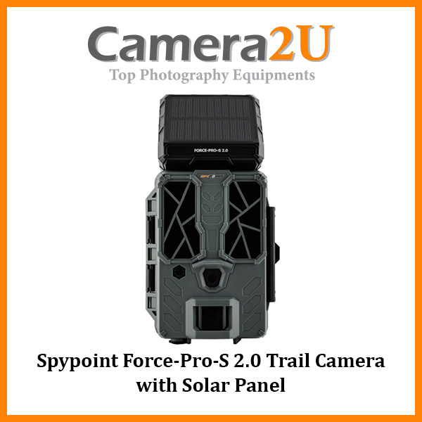 Spypoint Force-Pro-S 2.0 Trail Camera with Solar Panel | Camera2u ...