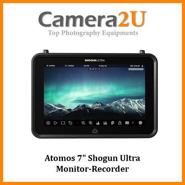 Atomos 7" Shogun Ultra Monitor-Recorder | Camera2u Malaysia Top Camera ...