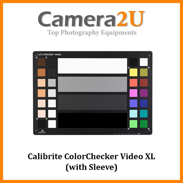 Calibrite ColorChecker Video XL (with Sleeve) | Camera2u Malaysia Top ...