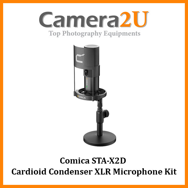 Comica STA-X2D Cardioid Condenser XLR Microphone Kit | Camera2u ...