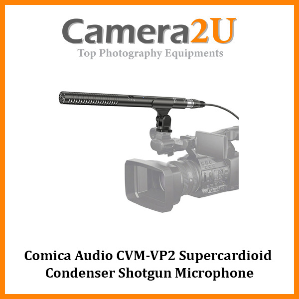Comica Audio CVM-VP2 Supercardioid Condenser Shotgun Microphone ...