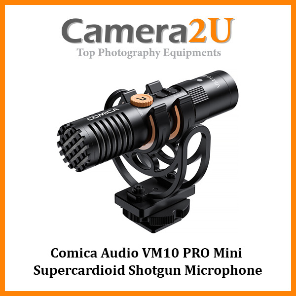 Comica Audio VM10 PRO Mini Supercardioid Digital / Analog Shotgun ...