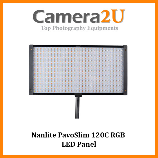 Nanlite PavoSlim 120C RGB LED Panel | Camera2u Malaysia Top Camera ...