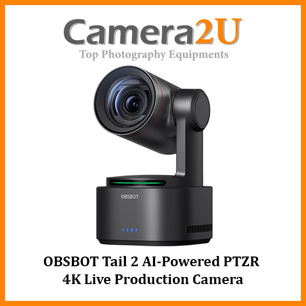 OBSBOT Tail 2 AI-Powered PTZR 4K Live Production Camera | Camera2u Malaysia Top Camera ...