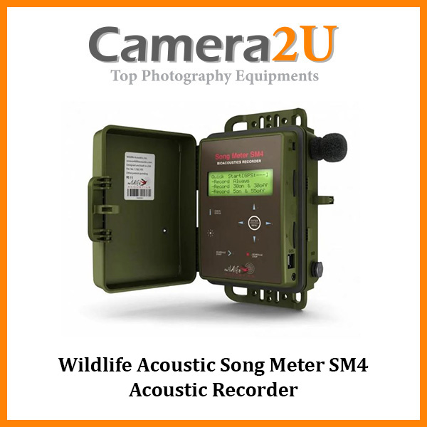 Wildlife Acoustic Song Meter SM4 Acoustic Recorder | Camera2u Malaysia ...
